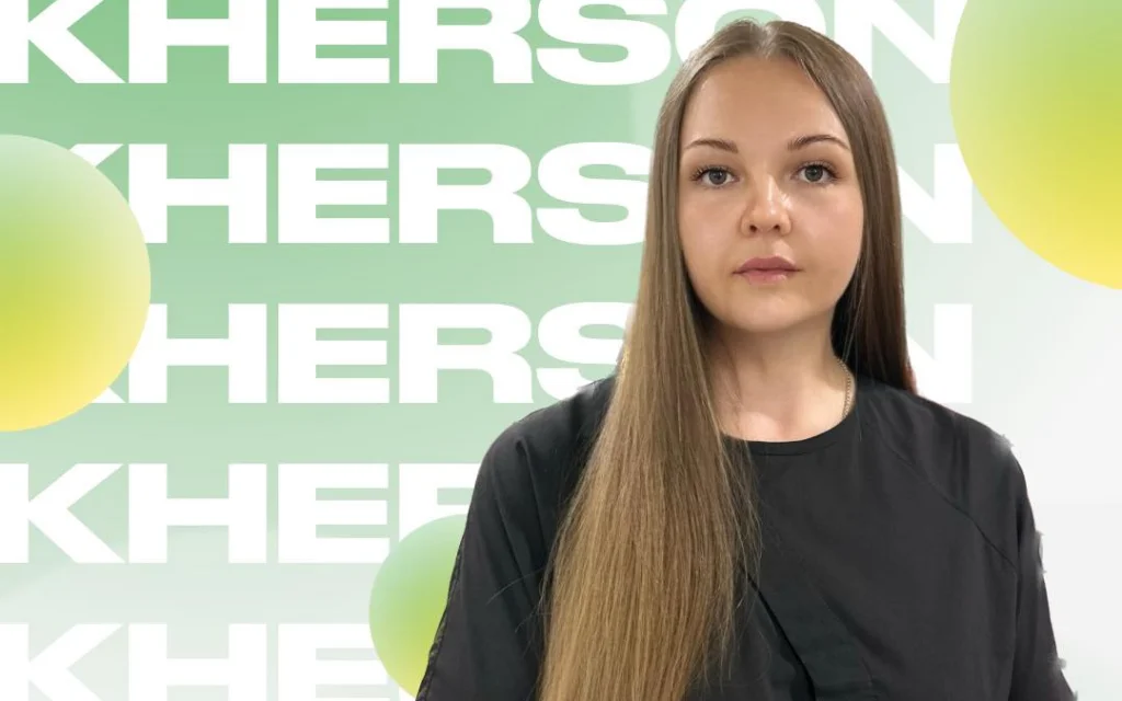 Yana Aleynik Leads Kherson ZeMolodizhka Organization